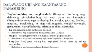 Aralin 1-Rama At Sita at Dalawang Uri ng Paghahambing.pptx