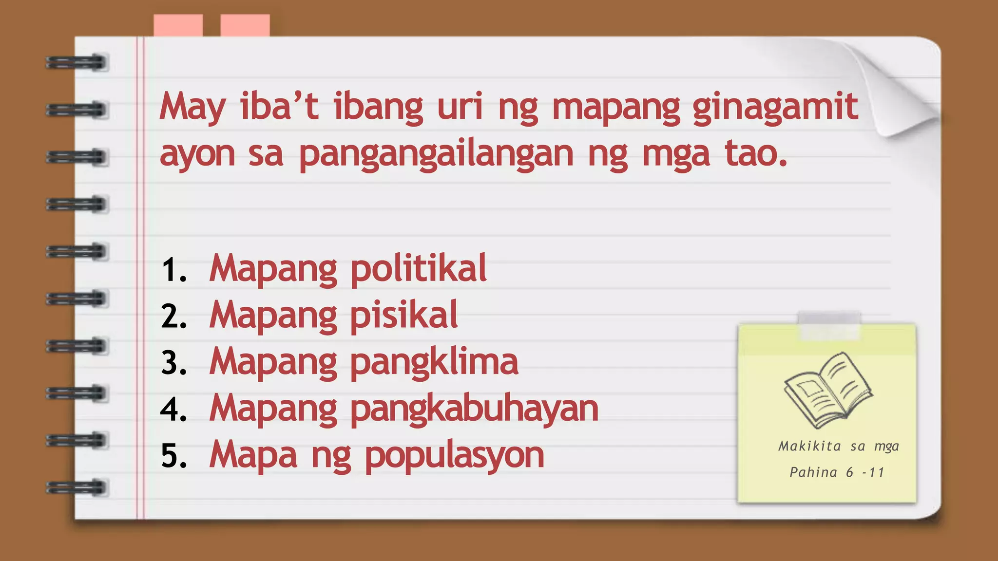 Aralin 1 simbolo sa mapa | PPTX