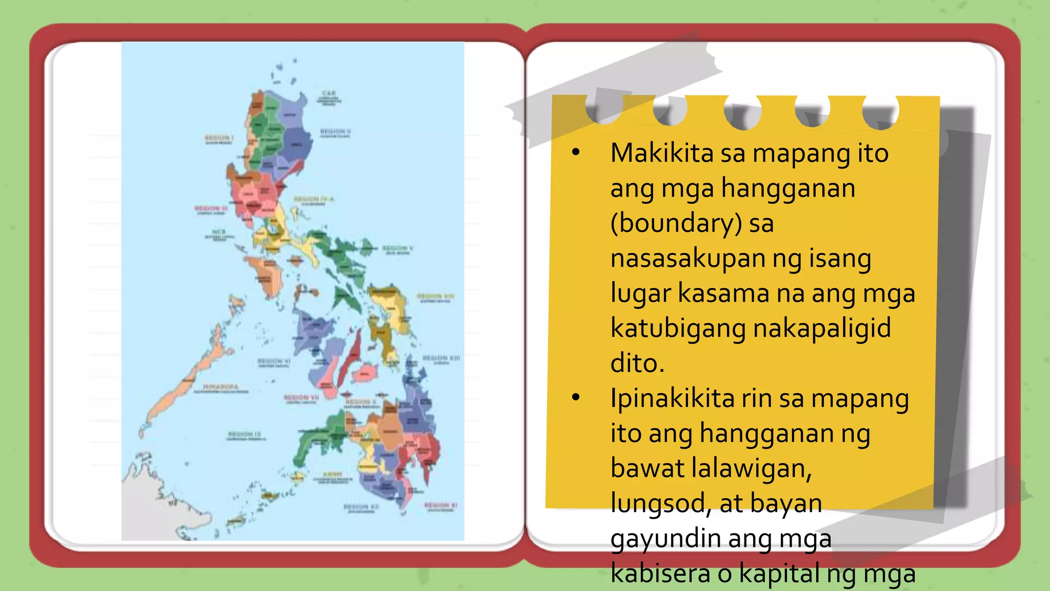 Aralin 1 simbolo sa mapa | PPTX