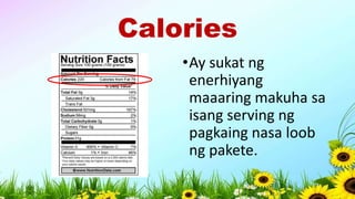 Aralin 1 sustansiyang sukat at sapat | PPTX