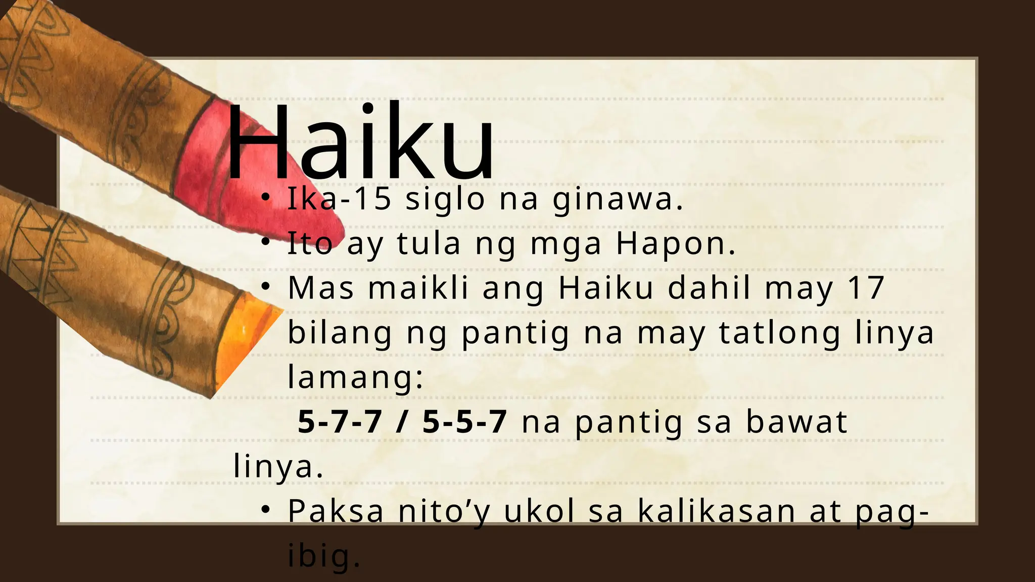 ARALIN 1- TANKA AT HAIKU Grade 9 FILIPINO.pptx