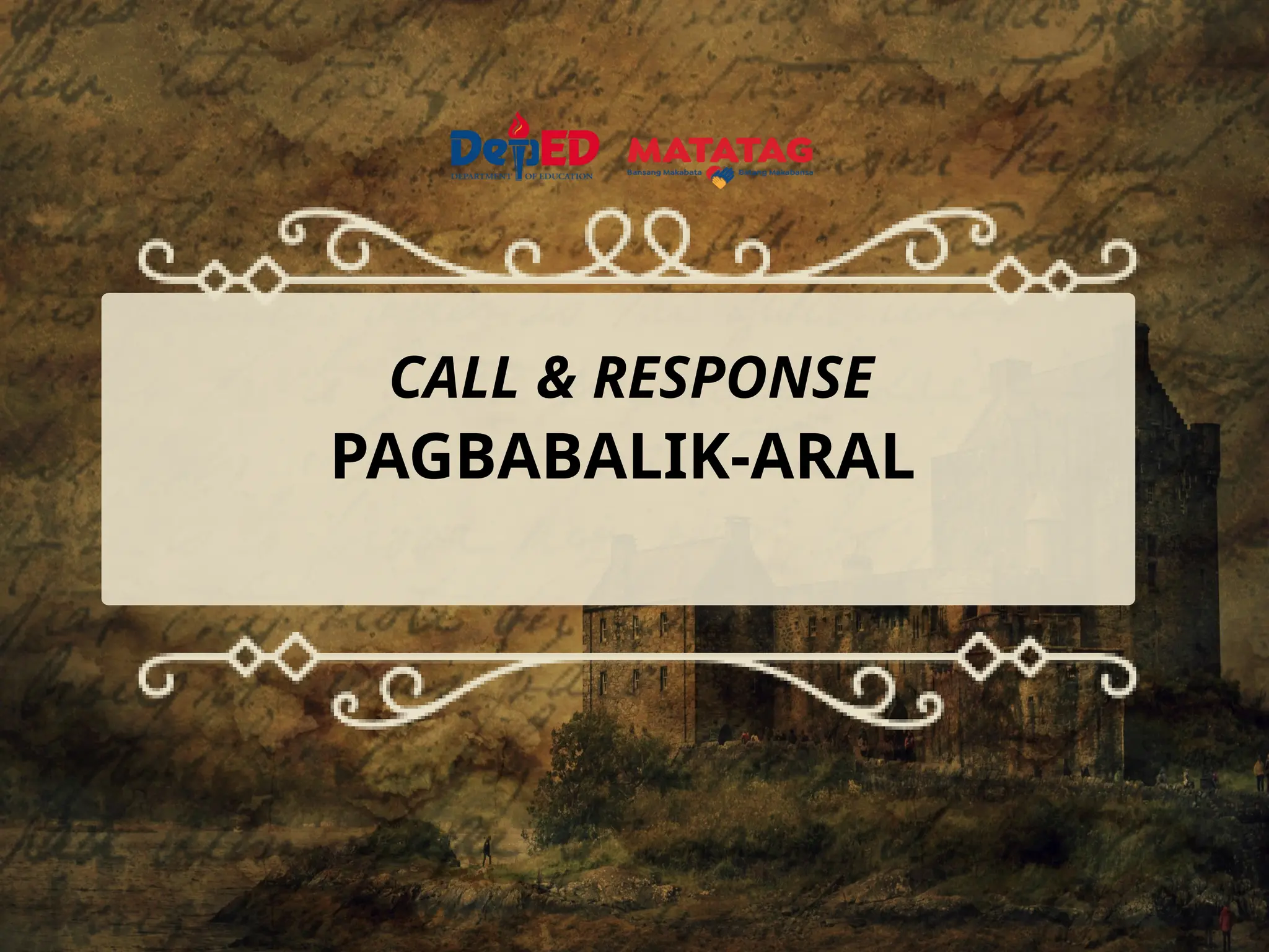 ARALIN 1- TEKSTONG IMPORMASYONAL (SARSUWELA SA PANAHON NG MGA AMERIKANO ...