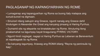 Aralin 10 KABIHASNANG ROME.pptx