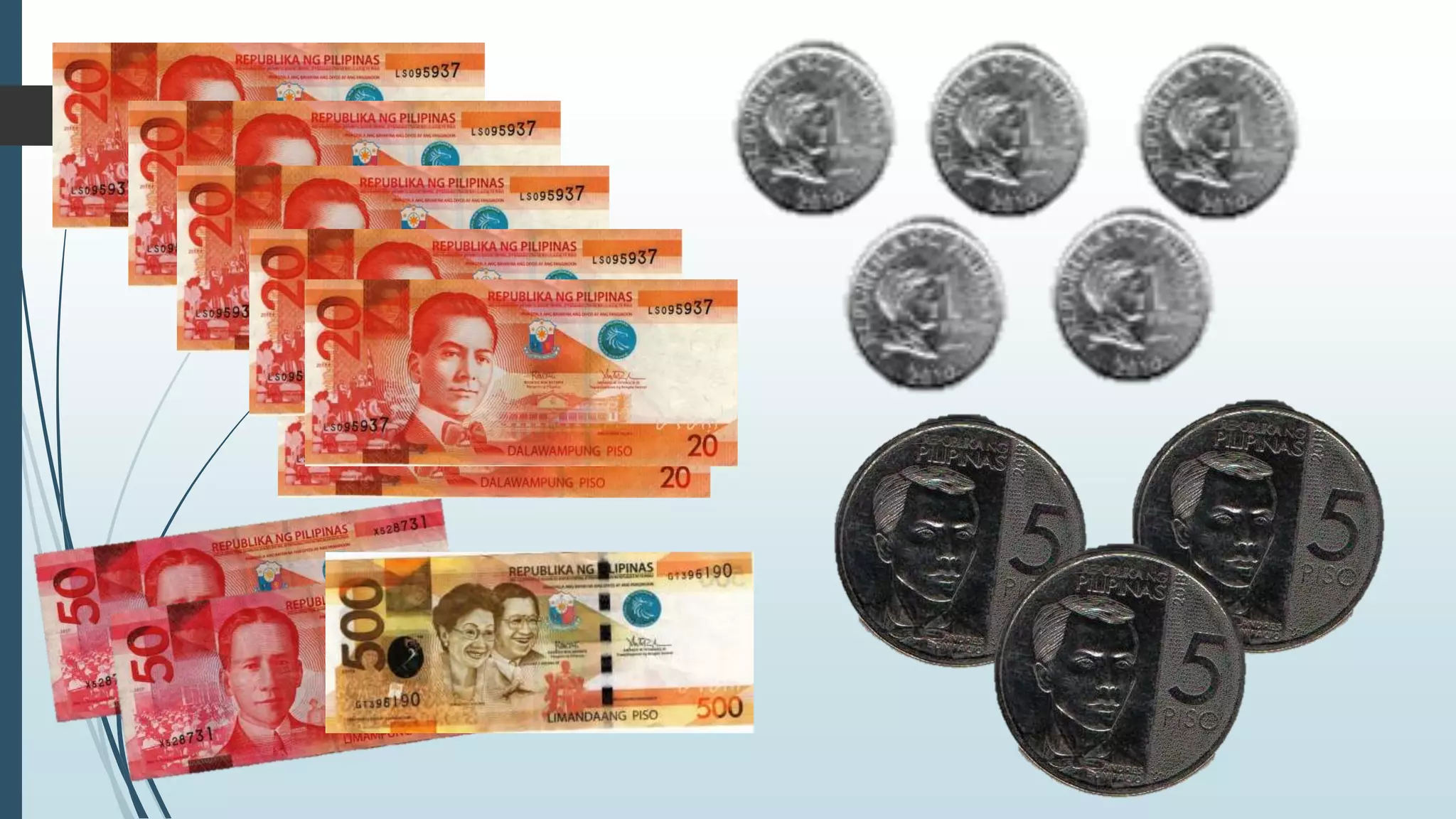 ARALIN 10 PAGBASA AT PAGSULAT NG PERA SA SIMBOLO AT SALITA.pptx