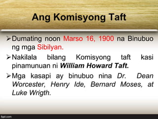 Aralin 11 - Ang Pamahalaang Militar ng mga Amerikano (2).pptx