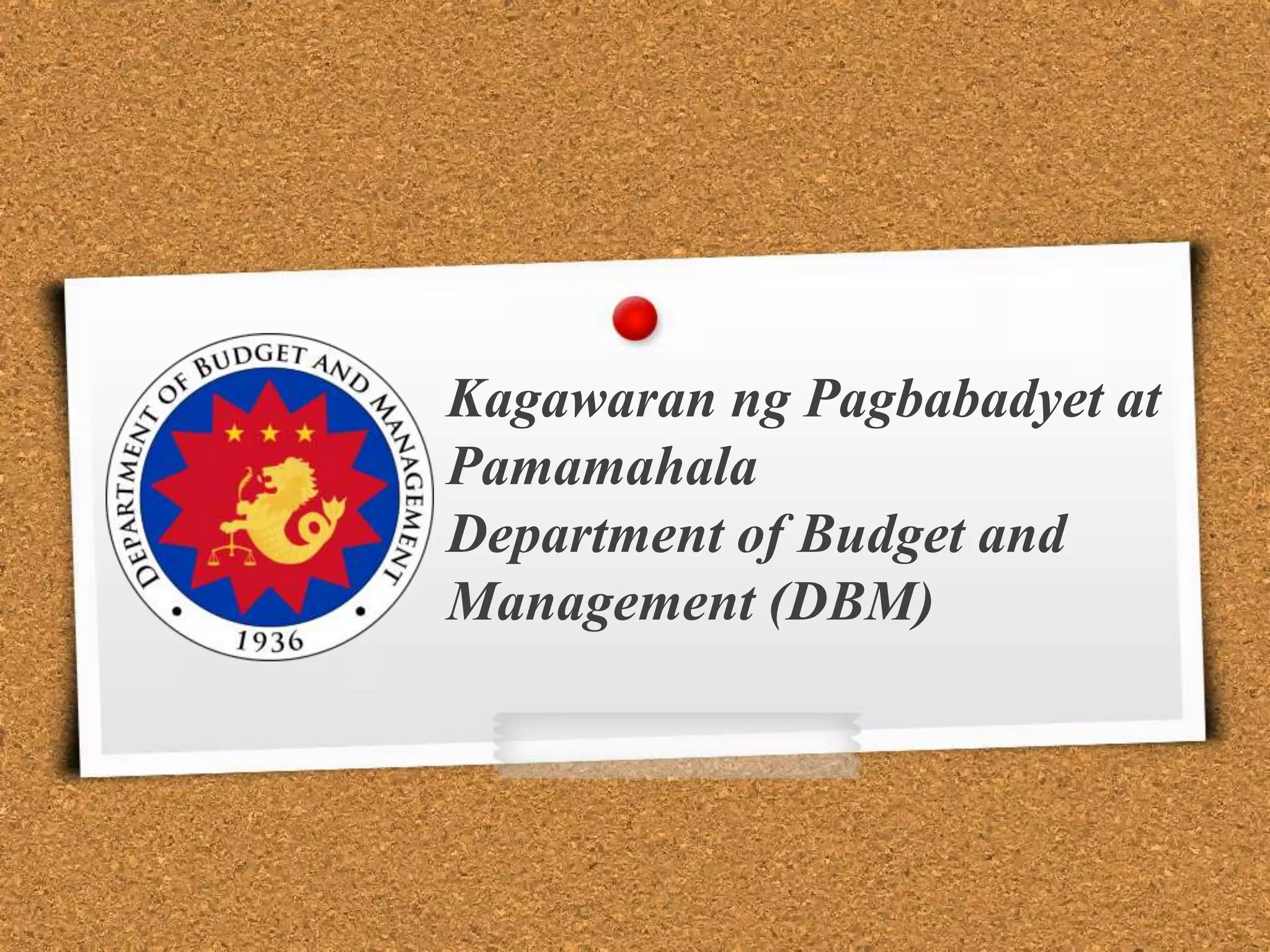 ANG SANGAY NG EHEKUTIBO | PPTX