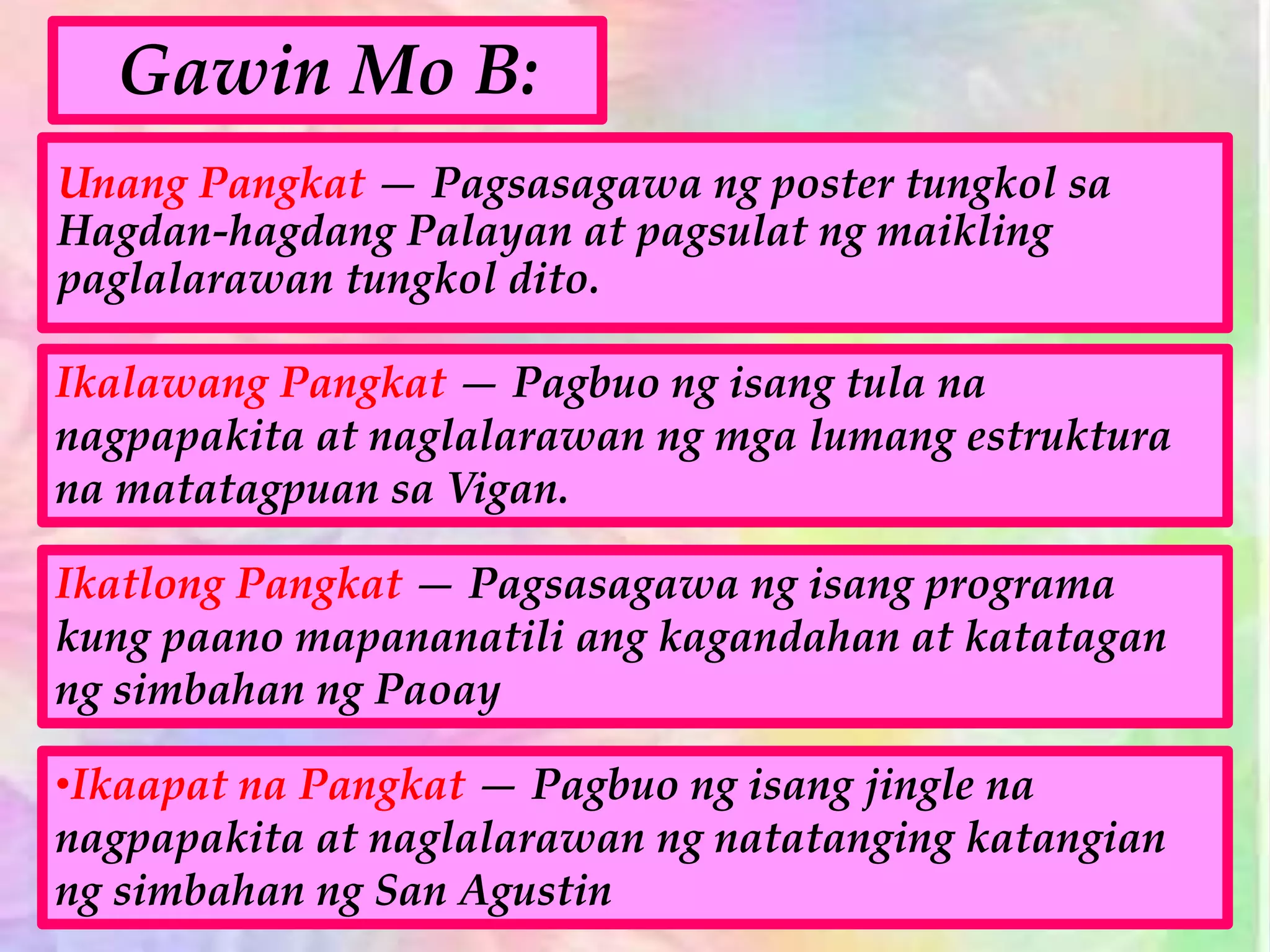 Aralin 13 Mga Pamanang Pook | PPTX