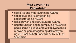 Aralin 13 Ang Pagtatag ng ASEAN at ang Pilipinas sa ASEAN.pptx
