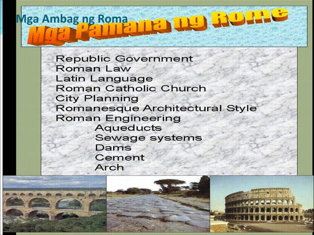 Aralin 13 ang sinaunang roma ap3 | PPT