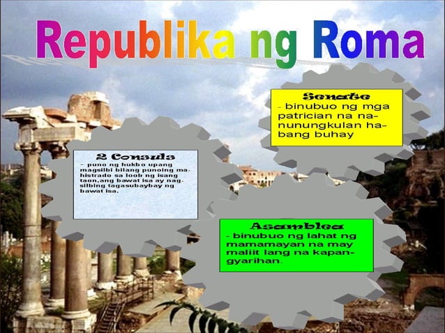 Aralin 13 ang sinaunang roma ap3 | PPT