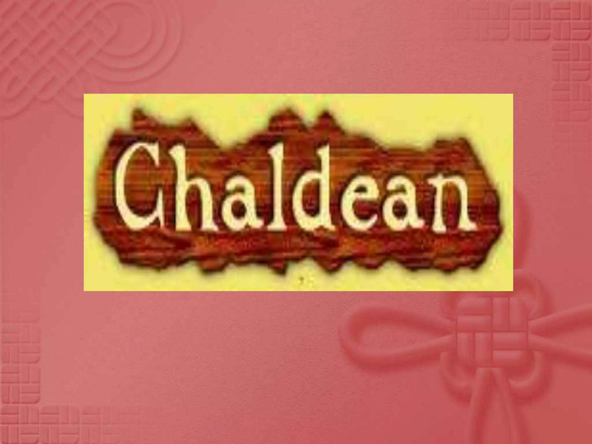 ANG CHALDEAN, PHOENICIAN, PERSIAN AT HEBREW | PPTX