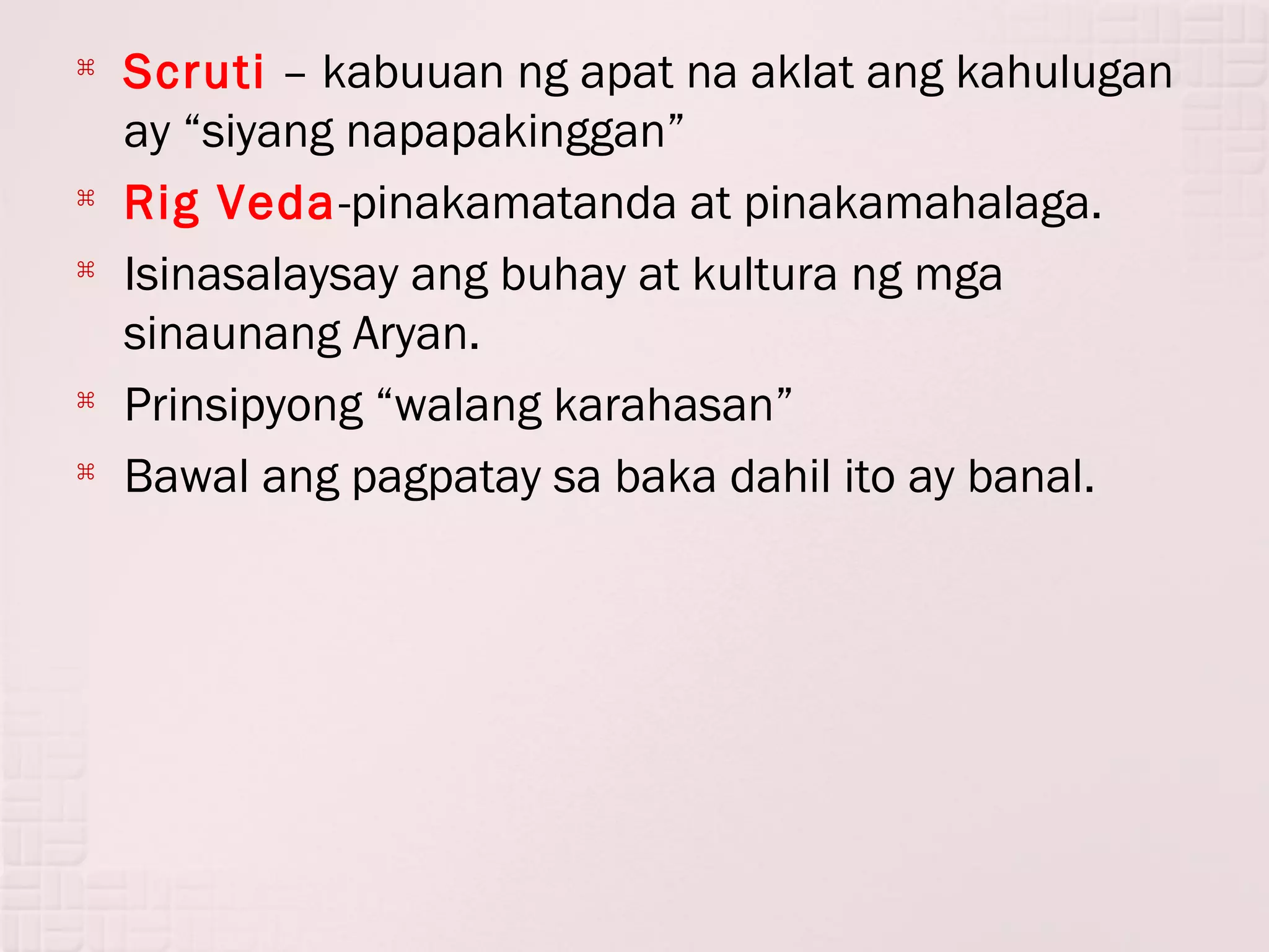 SINAUNANG KABIHASNAN SA LAMBAK NG ILOG INDUS | PPT