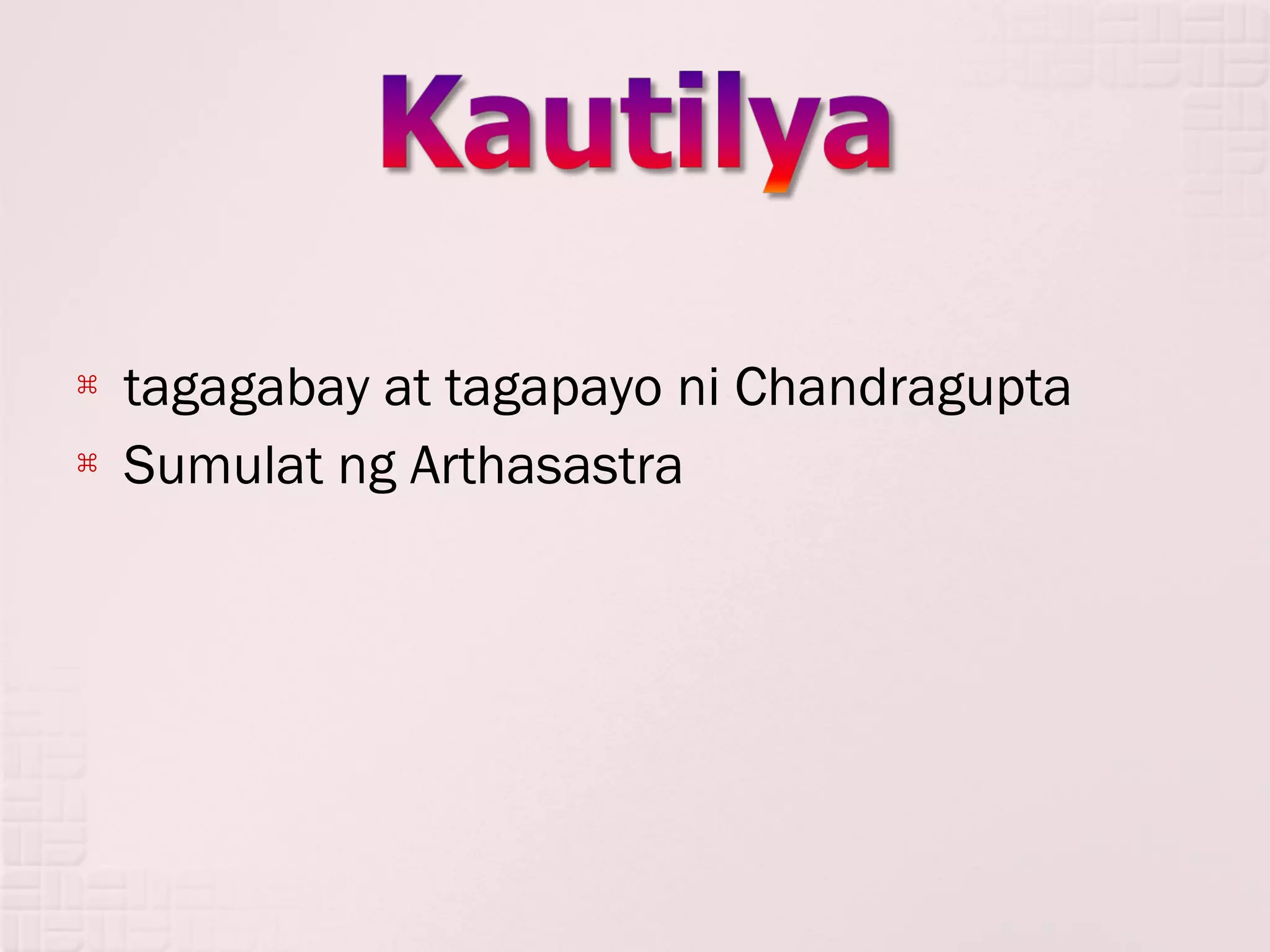 SINAUNANG KABIHASNAN SA LAMBAK NG ILOG INDUS | PPT