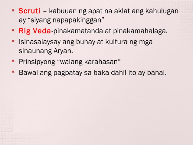 SINAUNANG KABIHASNAN SA LAMBAK NG ILOG INDUS | PPT