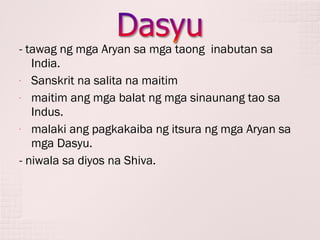 SINAUNANG KABIHASNAN SA LAMBAK NG ILOG INDUS | PPT