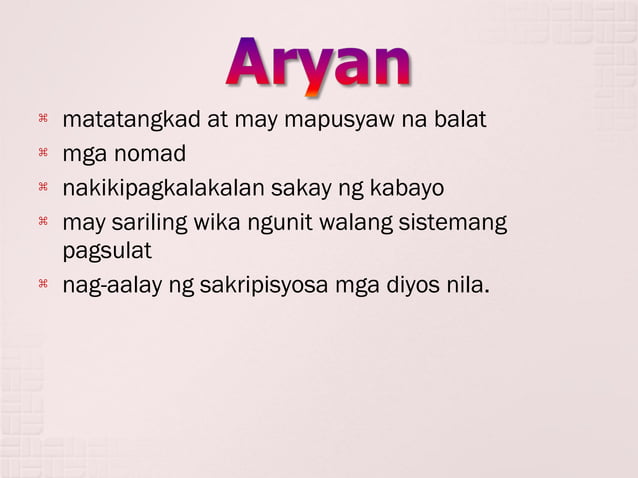 SINAUNANG KABIHASNAN SA LAMBAK NG ILOG INDUS | PPT