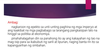 Aralin 15 pag-usbong ng kamalayang pambansa at pakikibabaka | PPTX
