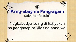 Aralin 16 - Filipino Mga Uri ng Pang-abay.pptx