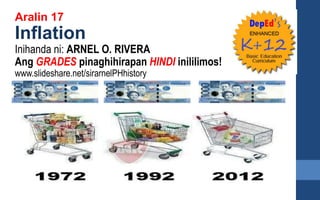 Aralin 17 inflation | PPTX