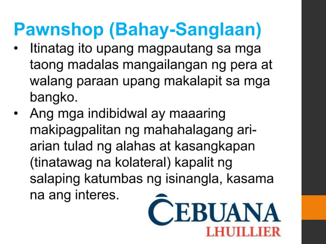 Aralin 19 patakaran ng pananalapi | PPTX