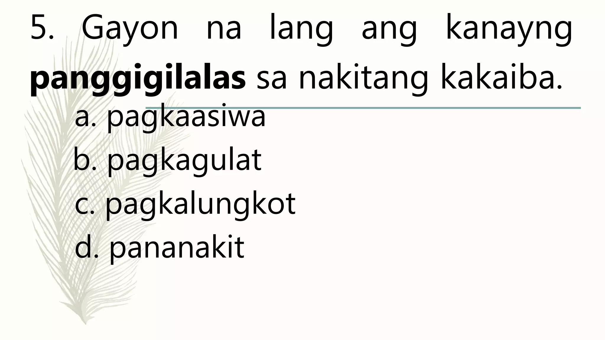 Grade 7_Ang Munting Ibon PART1 | PPTX