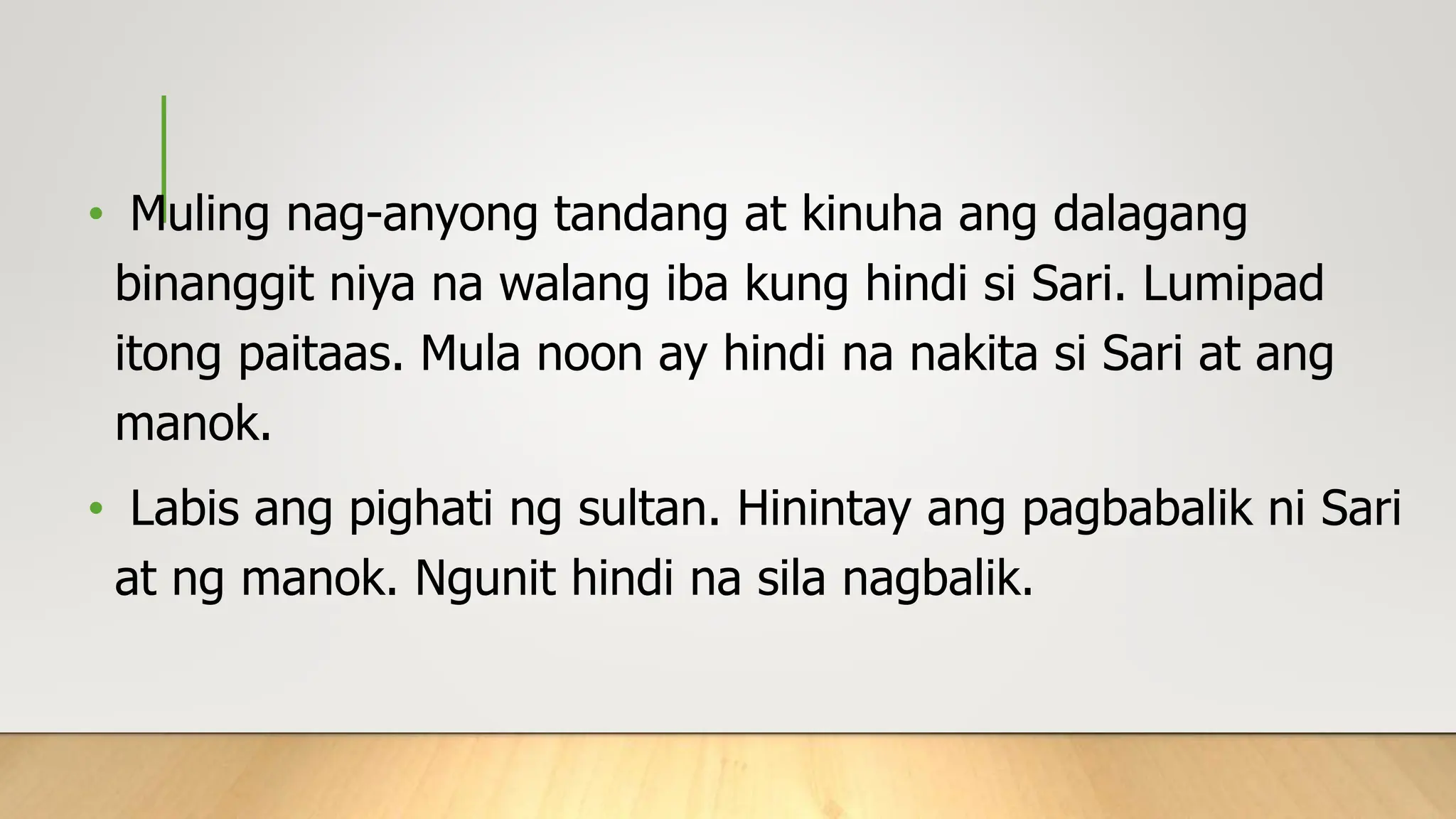 Grade 7; filipino lesson: Aralin 1 Ang Alamat ng Sarimanok.pptx