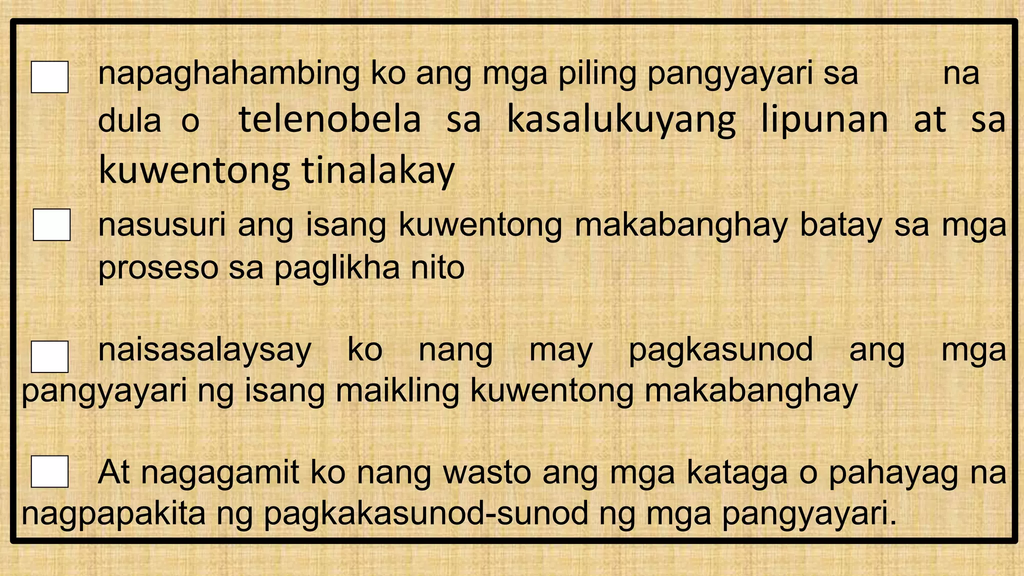 Aralin 1, ang ama, grade 9 | PPTX