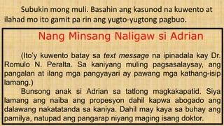 Aralin 1, ang ama, grade 9 | PPTX