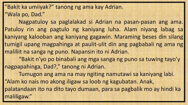 Aralin 1, ang ama, grade 9 | PPTX