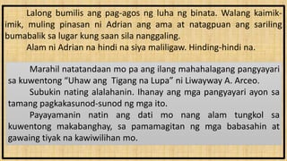 Aralin 1, ang ama, grade 9 | PPTX