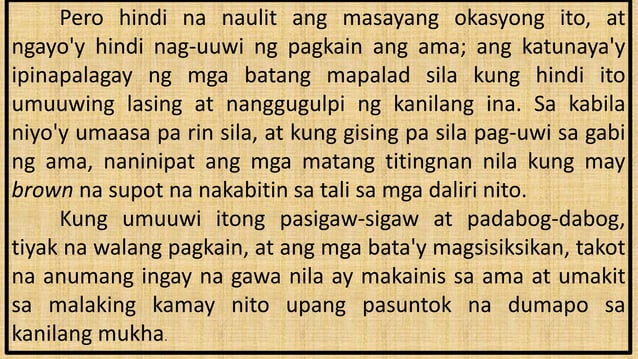 Aralin 1, ang ama, grade 9 | PPTX