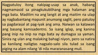 Aralin 1, ang ama, grade 9 | PPTX