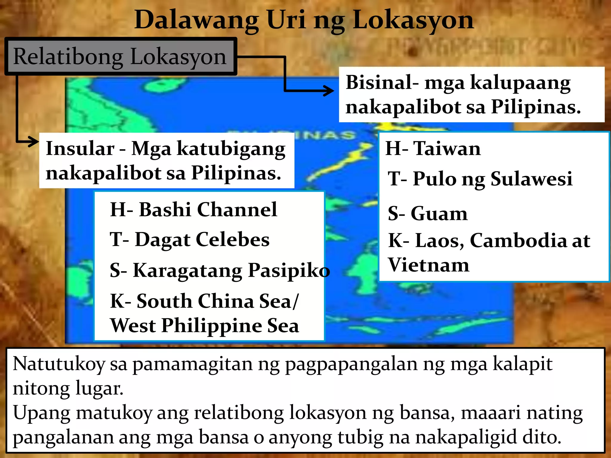 Aralin 1 ang kinalalagyan ng pilipinas sa mundo | PPTX