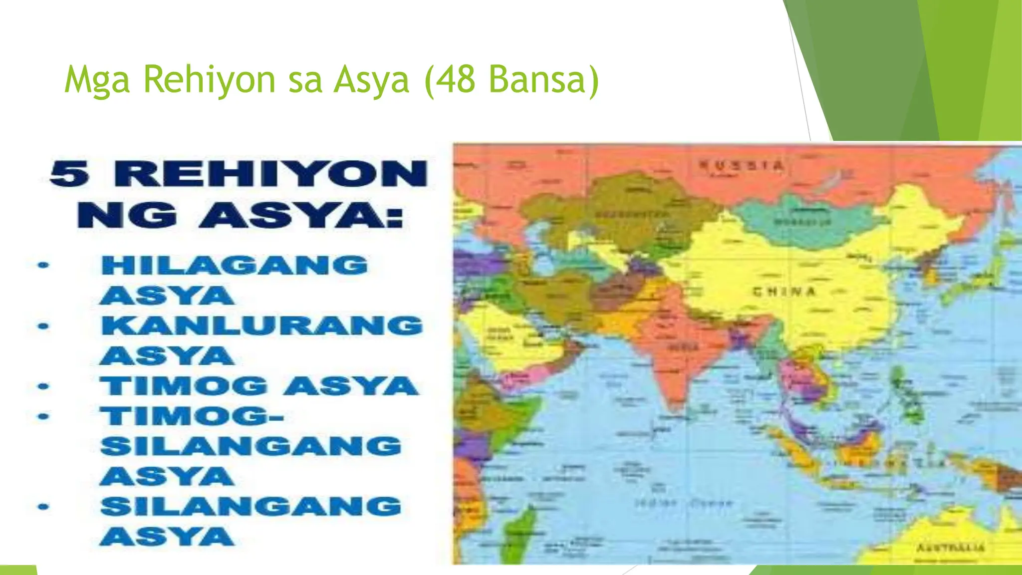 Aralin 1 Ang Kontinente at Yamang Likas ng Asya.pptx