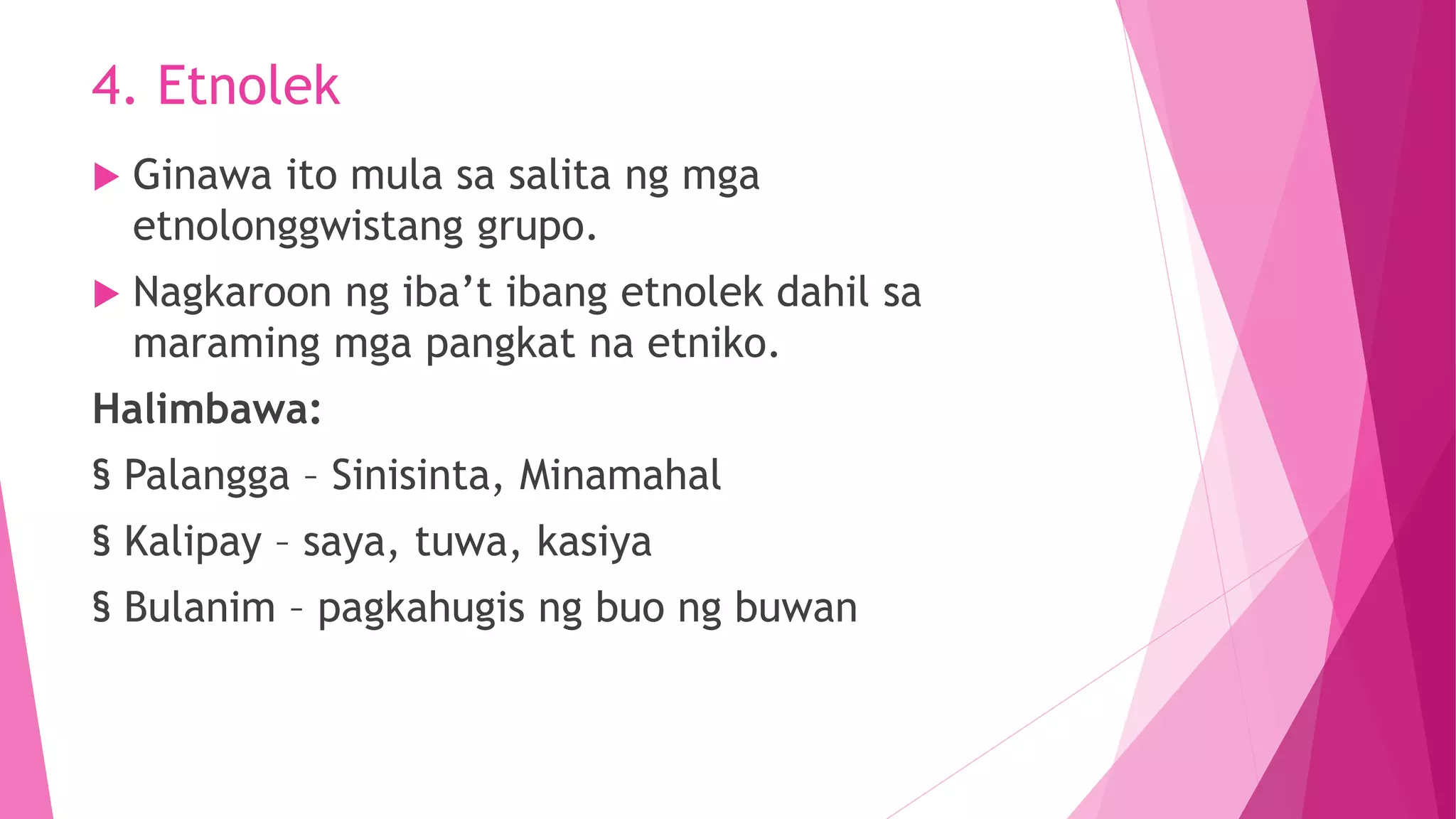 Aralin 1 Barayti ng Wika | PPTX