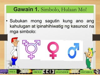 Aralin 1 Mga Isyu at Hamong Pangkasarian | PDF