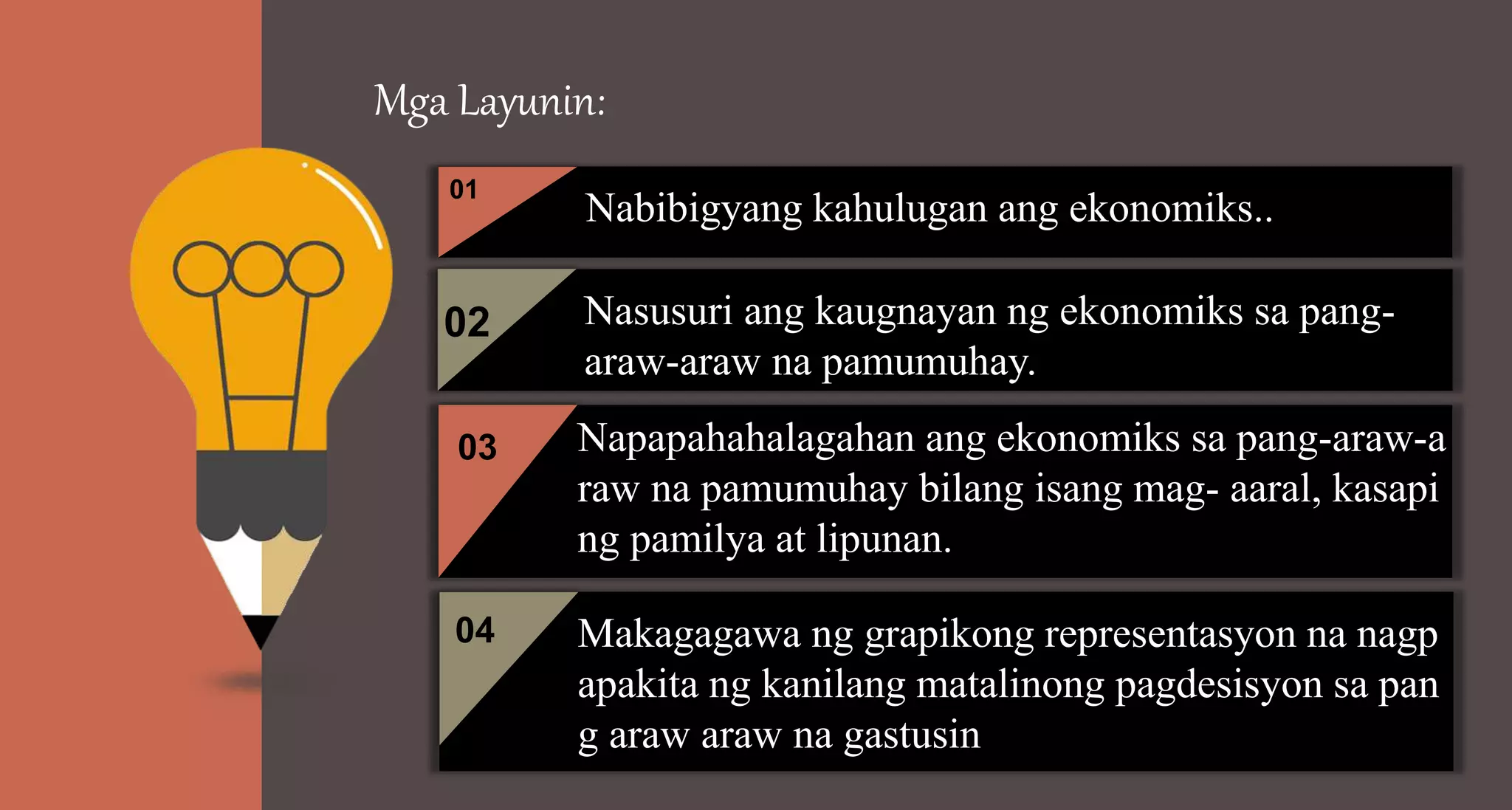Aralin 1 kahulugan at kahalagahan ng ekonomiks | PPTX Aralin 1 kahulugan at kahalagahan ng ekonomiks | PPTX
