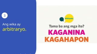 Aralin 1_Kahulugan, Katangian, Kahalagahan ng Wika.pptx