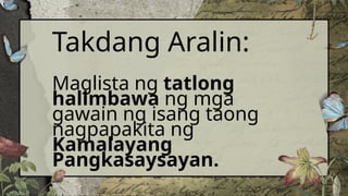 aralin 1 kamalayang pangkasaysayan ng mga kabataang filipino | PPTX