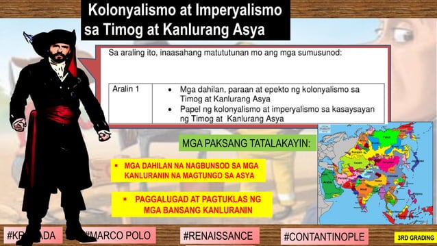 Kolonyalismo at Imperyalismo sa Timog at Kanlurang Asya | PDF