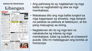 Aralin 1_ Kontemporaryong Panitikan - Pahayagan pptx.pptx