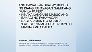 Aralin 1_ Kontemporaryong Panitikan - Pahayagan pptx.pptx