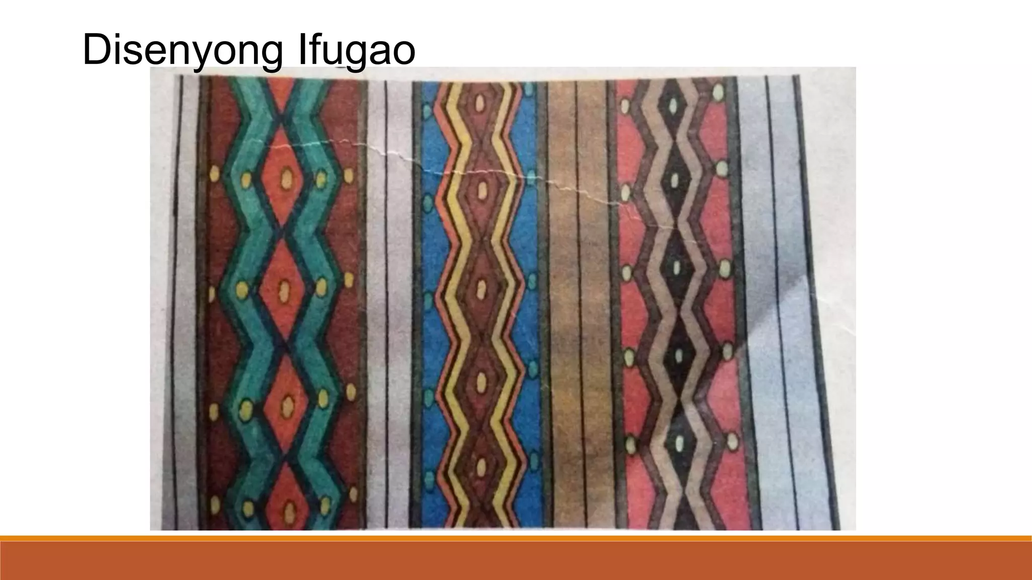 Aralin 1 mga disenyo sa kultural na pamayanan sa luzon | PPTX