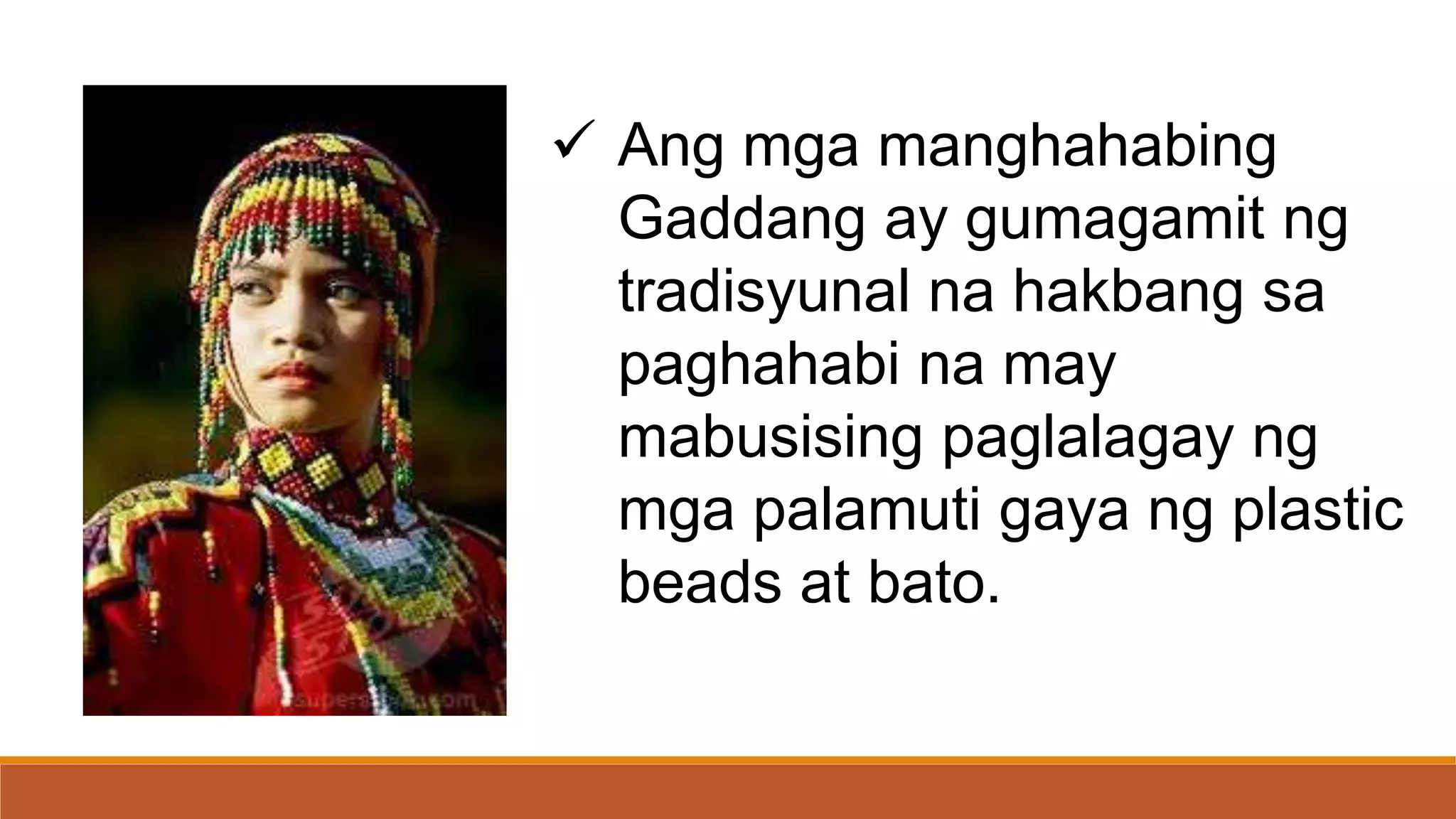 Aralin 1 mga disenyo sa kultural na pamayanan sa luzon | PPTX