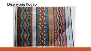 Aralin 1 mga disenyo sa kultural na pamayanan sa luzon | PPTX