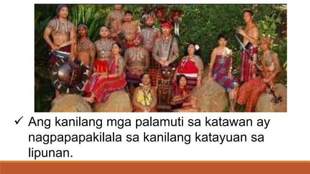 Aralin 1 mga disenyo sa kultural na pamayanan sa luzon | PPTX