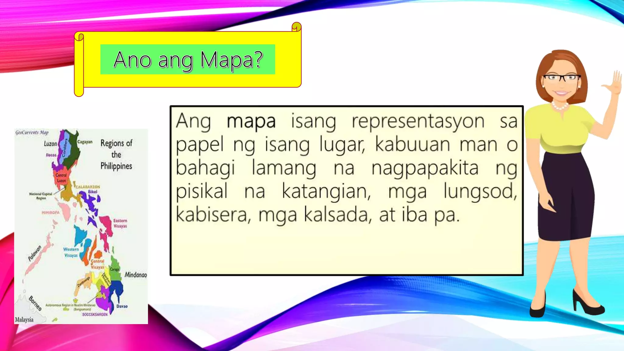 Araling Panlipunan 3 Yunit I Aralin 1 Mga Simbolo ng Mapa | PPTX