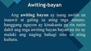 ARALIN 1 MODULE 2 MGA AWITING BAYAN AT BULONG.pptx