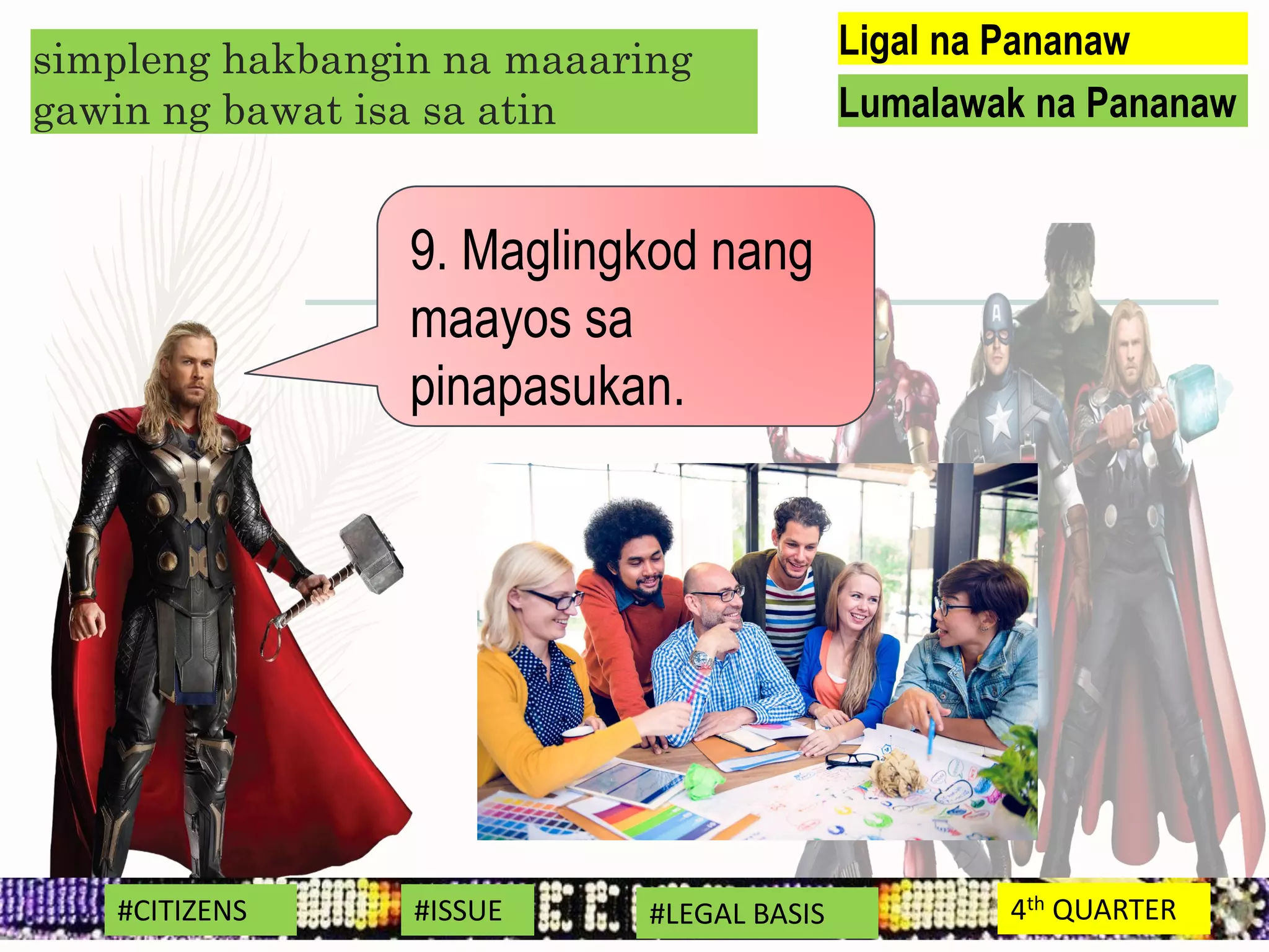 Aralin 1 Mga Isyu at Hamon sa Pagkamamamayan | PDF
