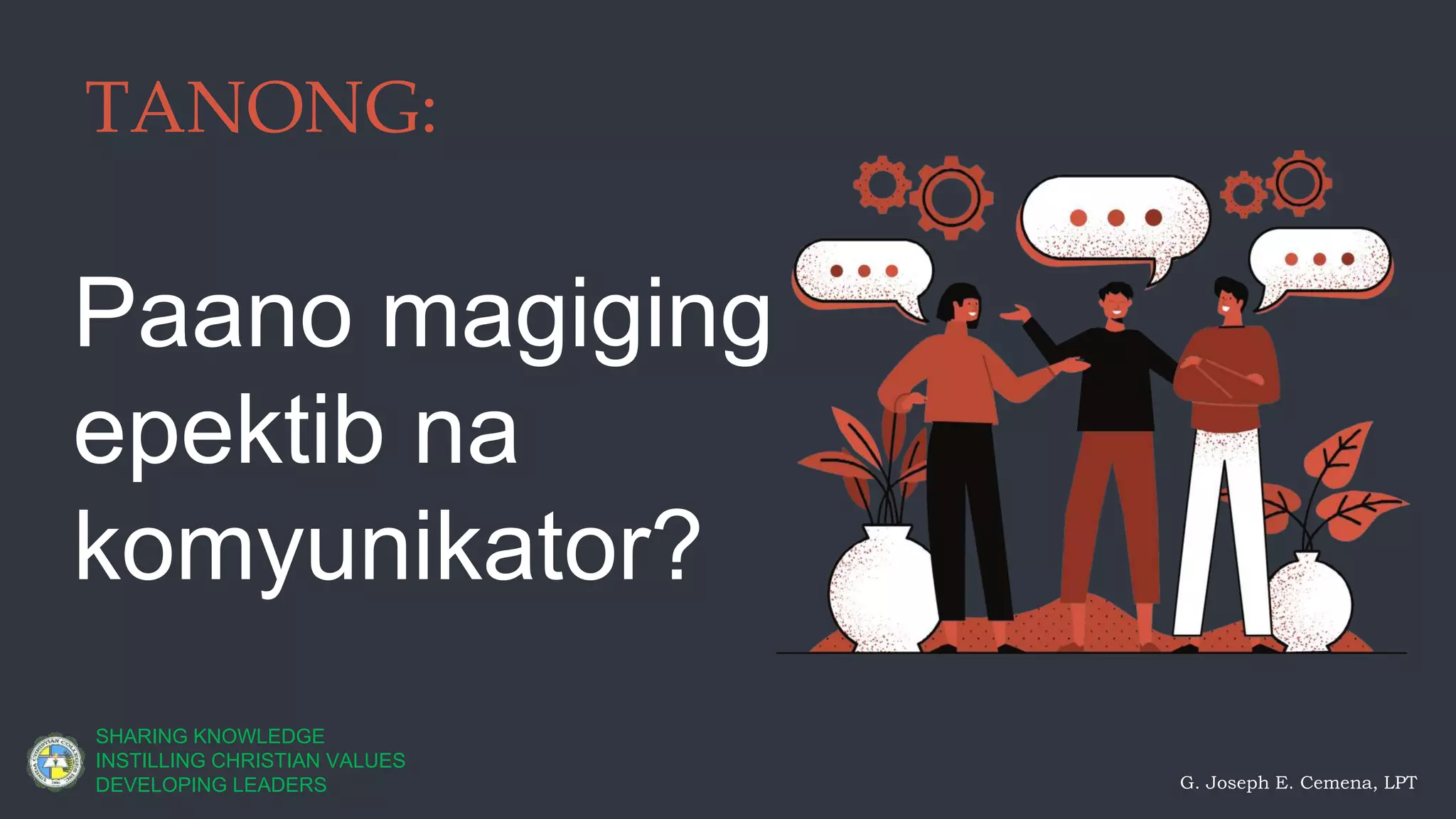 Aralin 1 Pagpoproseso ng Impormasyon para sa Komunikasyon.pptx